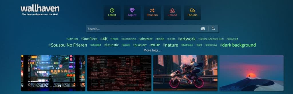 Wallhaven: Un oasis de fondos de pantalla