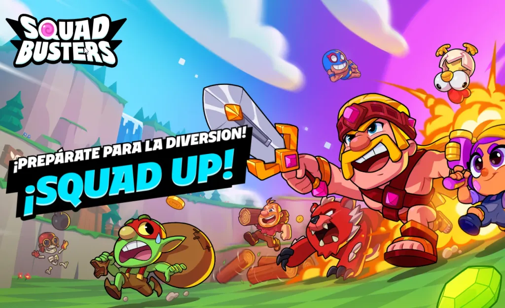 ¡Llega Squad Busters a Android!